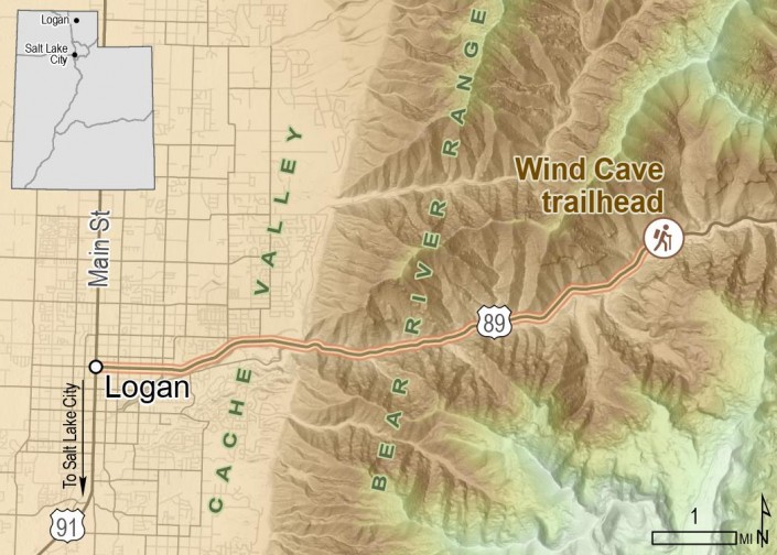 GeoSights: Wind Cave, Logan, Utah - Utah Geological Survey