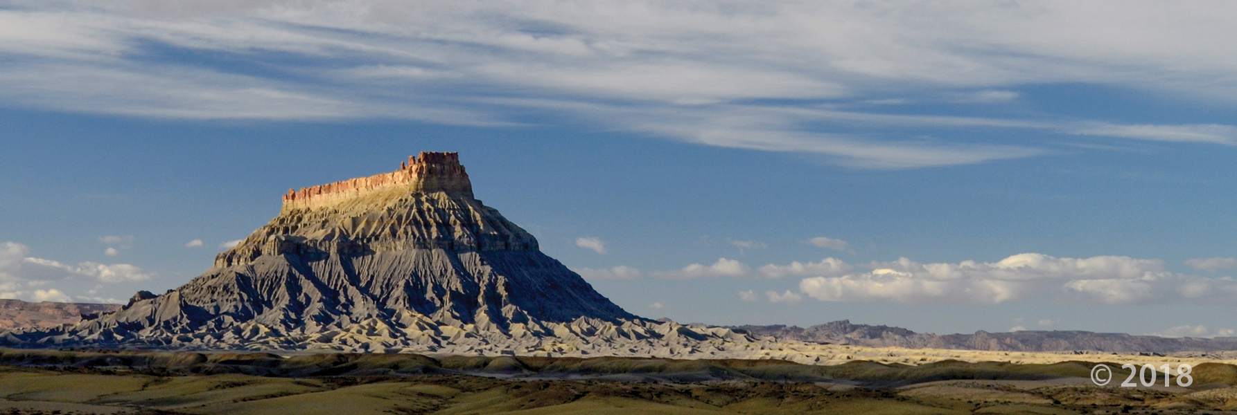 POTD September 27, 2018: Factory Butte - Utah Geological Survey
