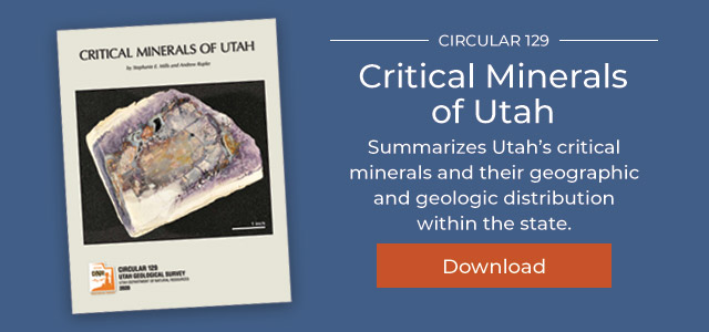 Industrial Minerals - Utah Geological Survey