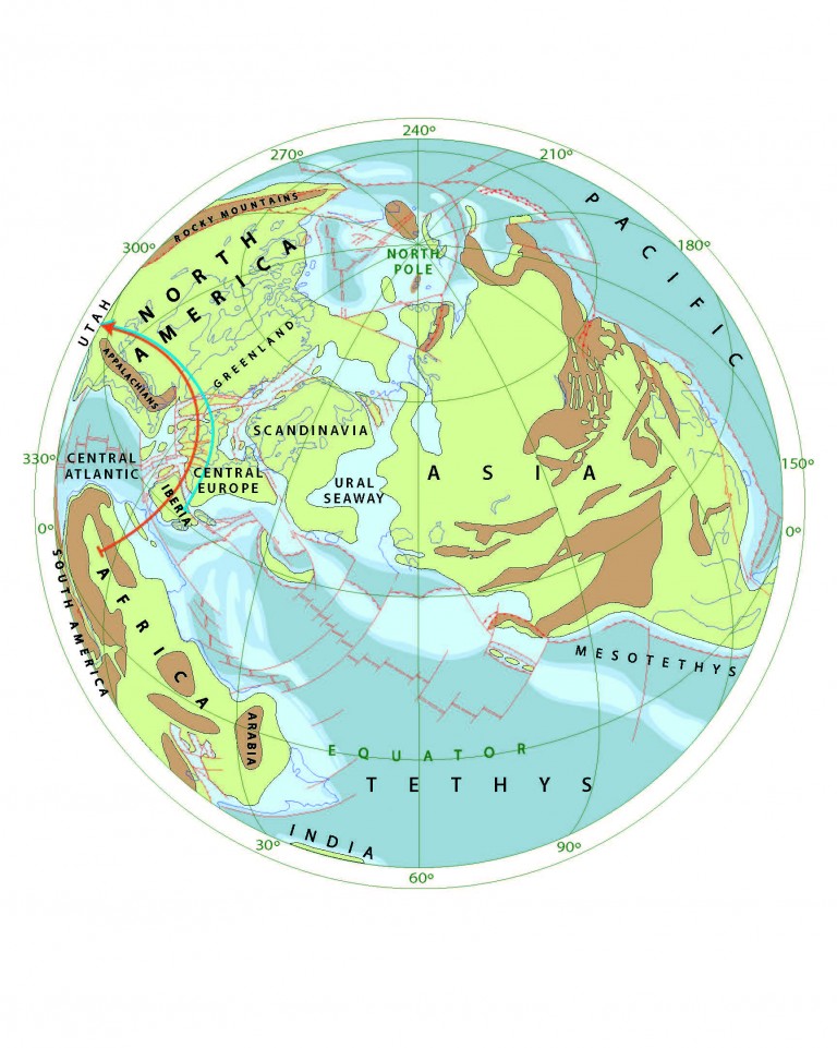 Utah's Early Cretaceous Fossils Provide Critical data on the opening of the Atlantic Ocean ...
