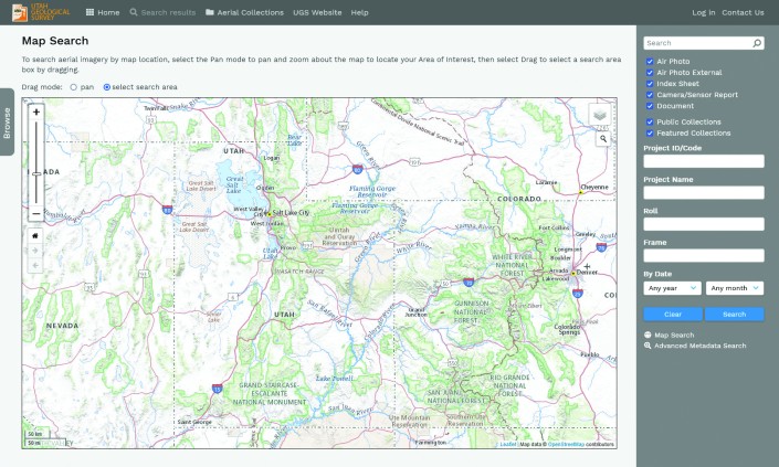 Map_Search - Utah Geological Survey