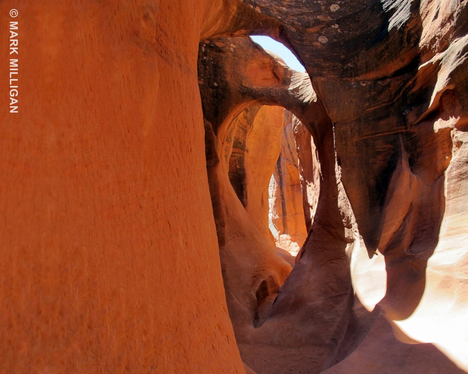 Natural Bridges in Spooky Gulch, Kane Co - Utah Geological Survey