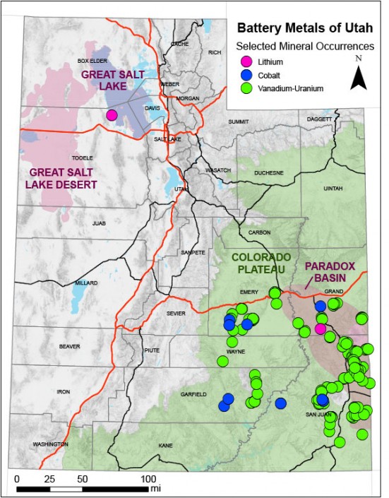 Energy News: Increased battery demand spurs interest in Utah’s metallic ...