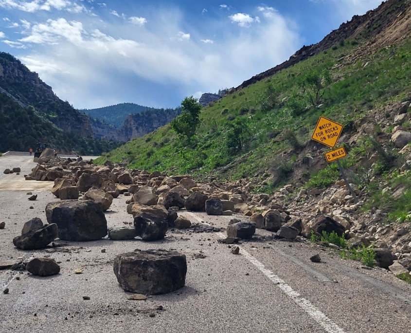 Cedar Canyon, MP8 Landslide Complex, Iron County - Utah Geological Survey