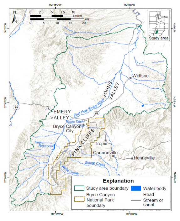 Map of study area - Utah Geological Survey