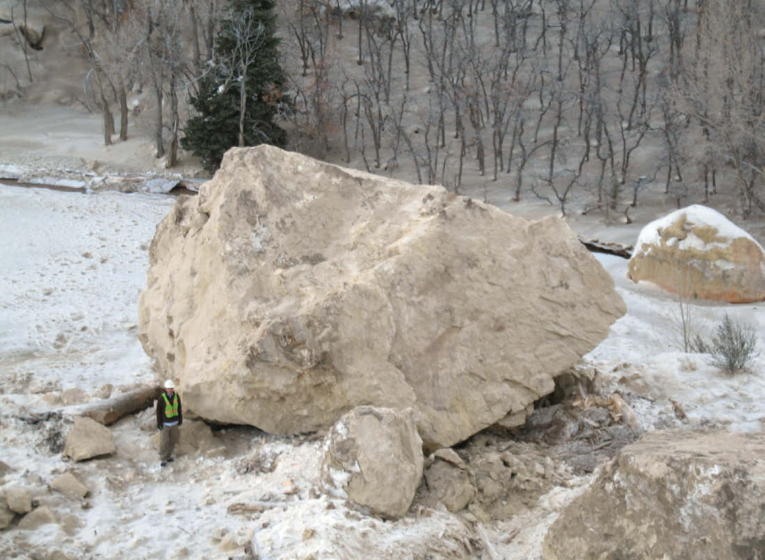 Large Rockfall - Utah Geological Survey
