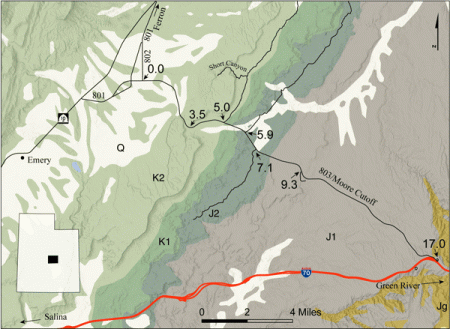 GeoSights: Marvelous Moore Cutoff, Emery County - Utah Geological Survey