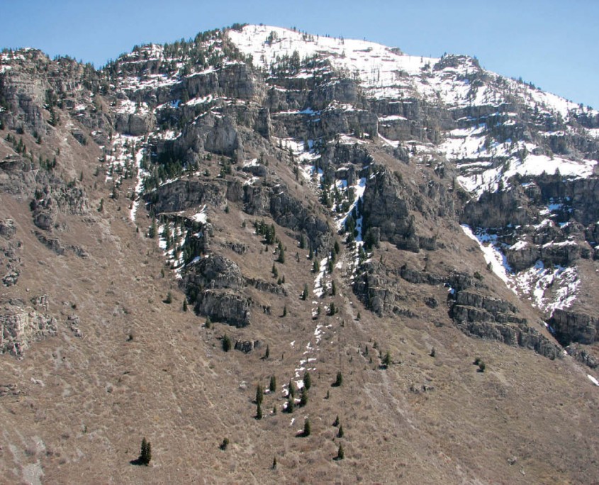 Second Damaging Y Mountain Rock Fall in Four Years - Utah Geological Survey