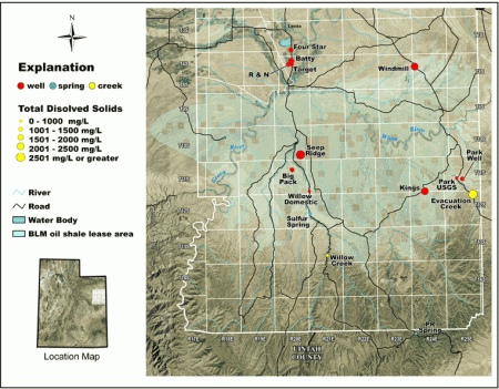 Sampling Map - Utah Geological Survey