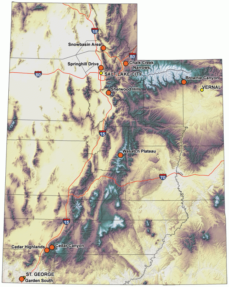 2011 Landslides in Utah - Utah Geological Survey