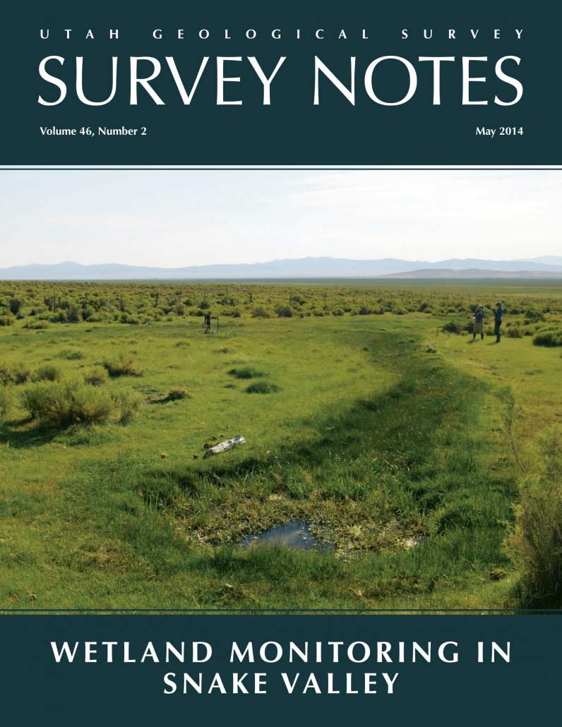 Survey Notes Archive - Utah Geological Survey