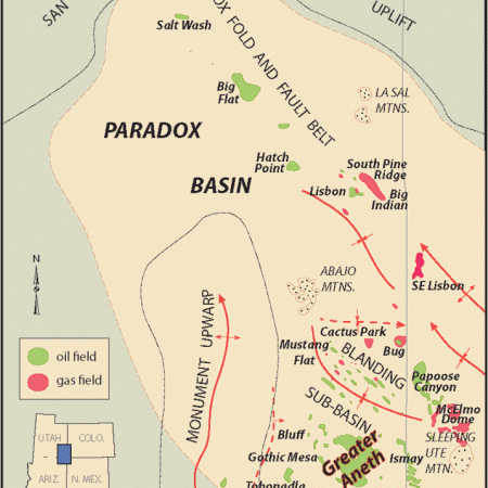 Core Center News: Greater Aneth Oil Field: A Trip Back in Time to Utah ...