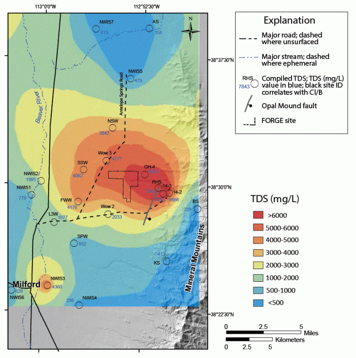 Groundwater conditions at the Utah FORGE site - Utah Geological Survey