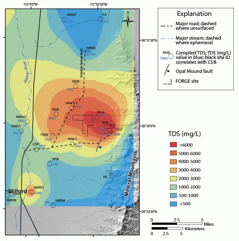 Groundwater conditions at the Utah FORGE site - Utah Geological Survey